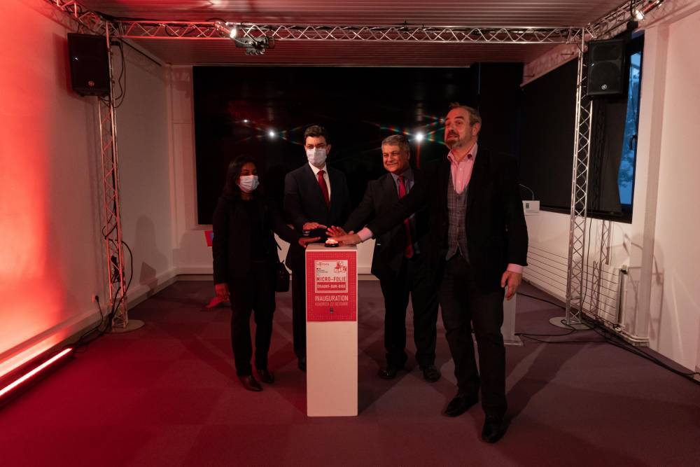 Retour en images- inauguration Micro-Folie | Éragny-sur-Oise